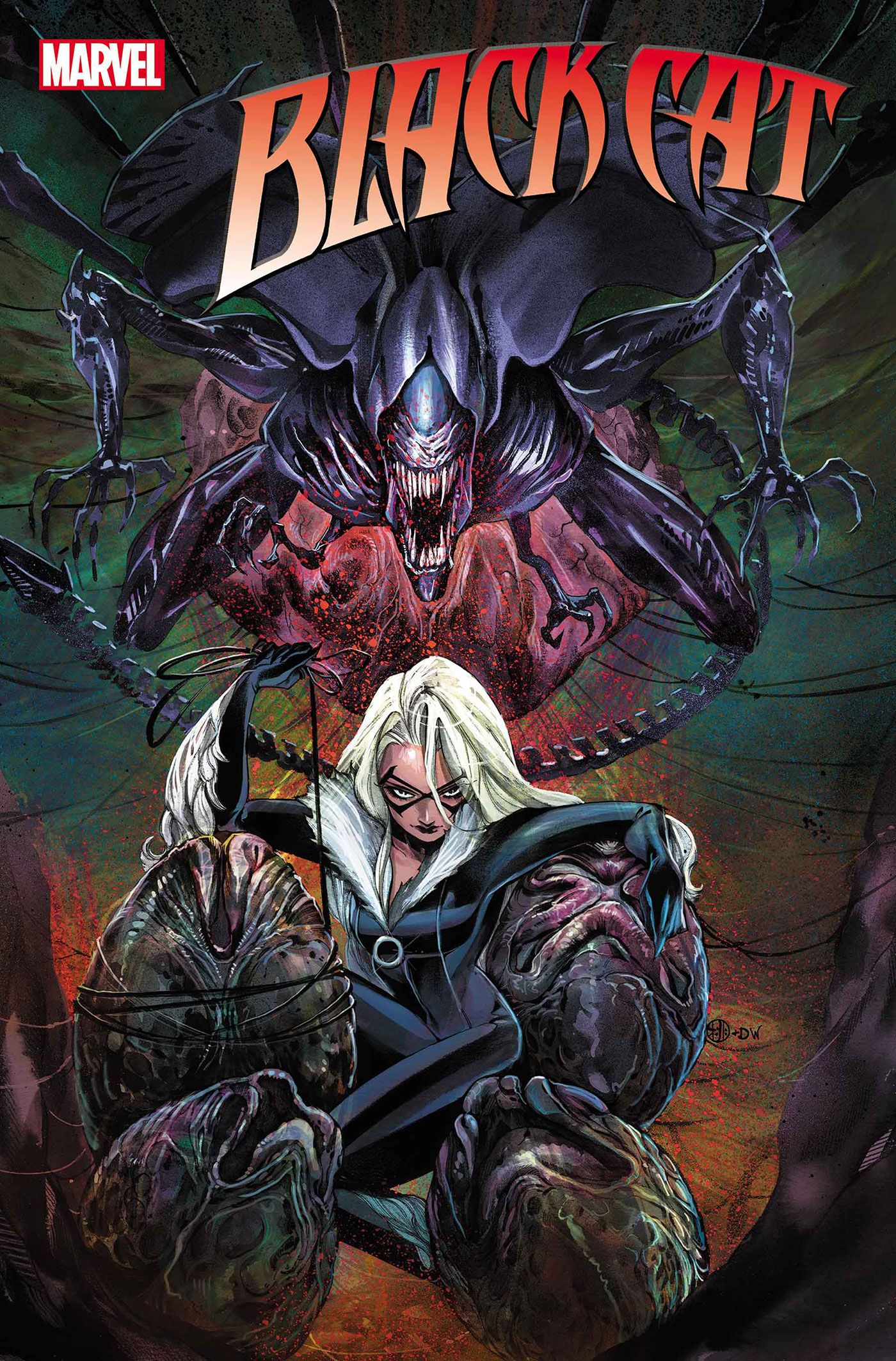 It's Marvel vs. Aliens in January's Themed Variant Covers