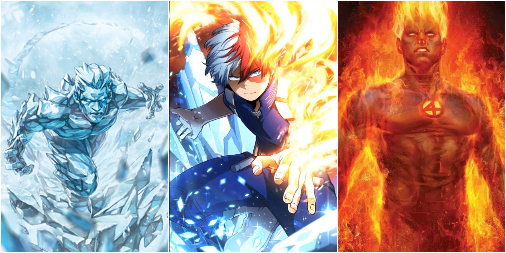 My Hero Academia: Class 1-A And Marvel Characters With The Same Powers