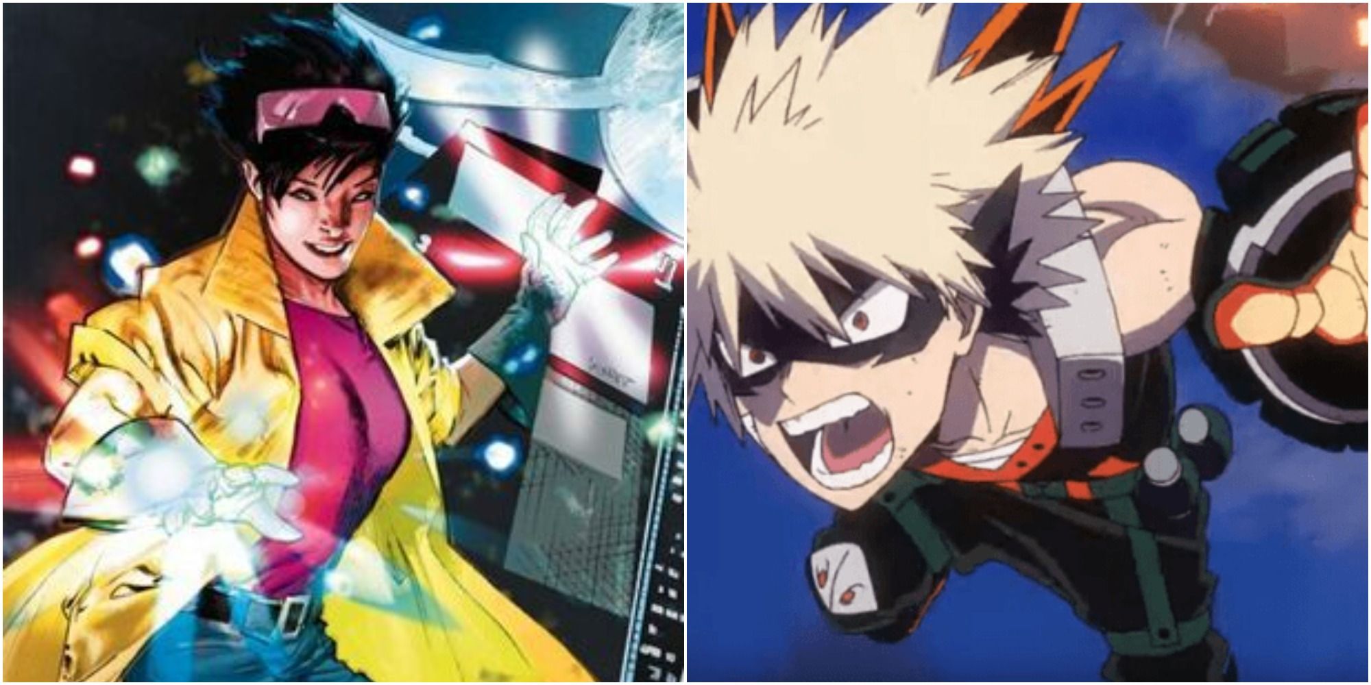 My Hero Academia: Class 1-A And Marvel Characters With The Same Powers