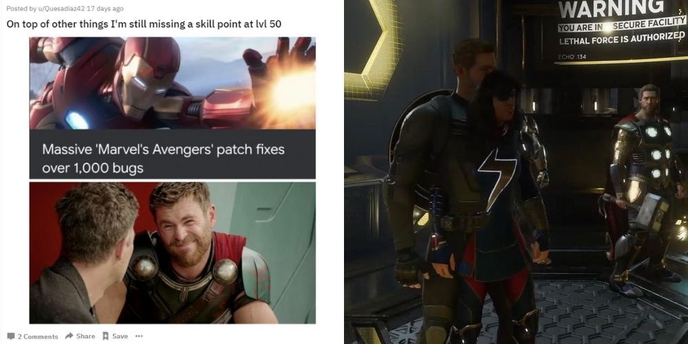 Marvel's Avengers: 10 Hilarious Video Game Logic Memes Only True Fans ...