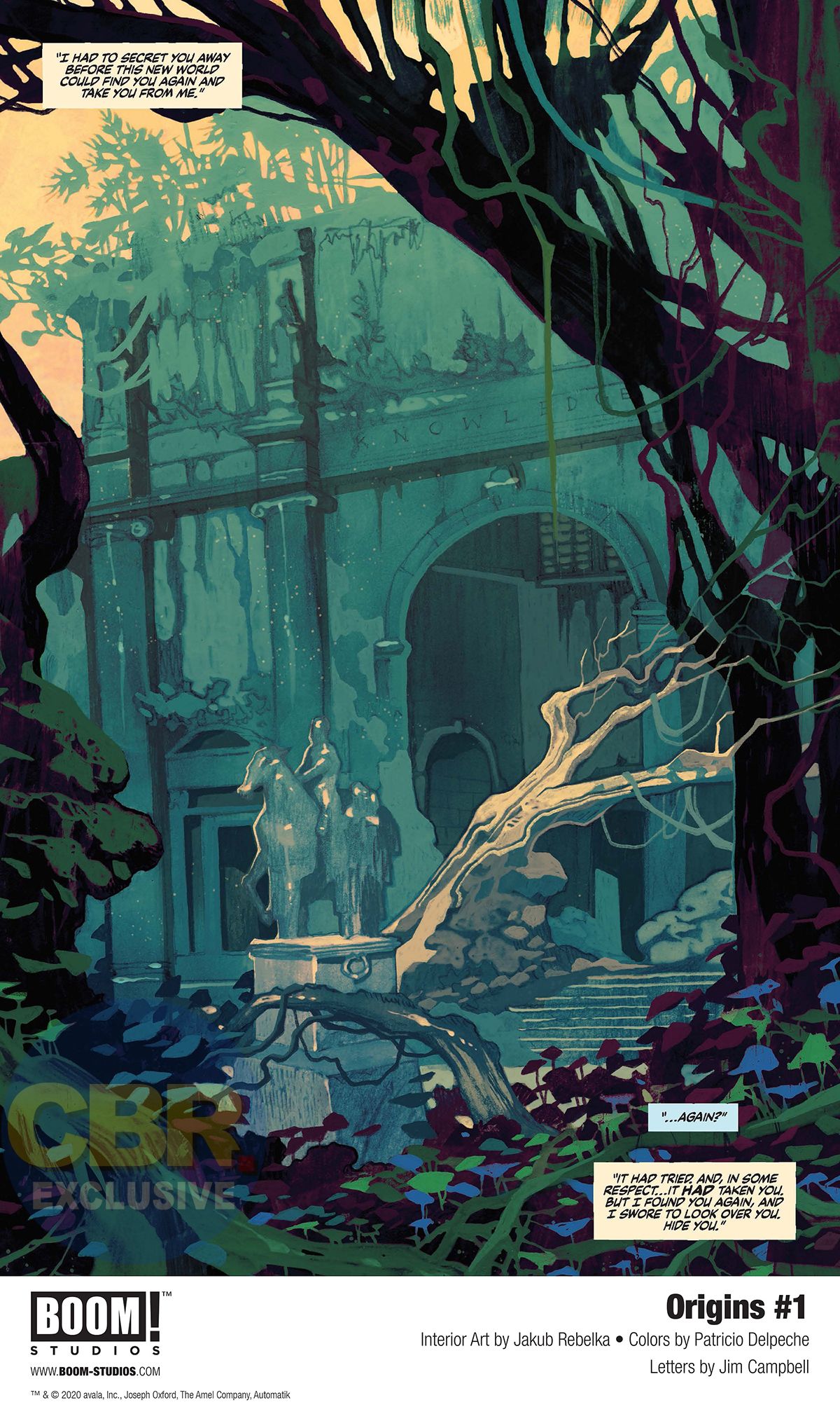 Origins: BOOM! Studios Releases First Lettered Preview of the Sci-Fi Epic