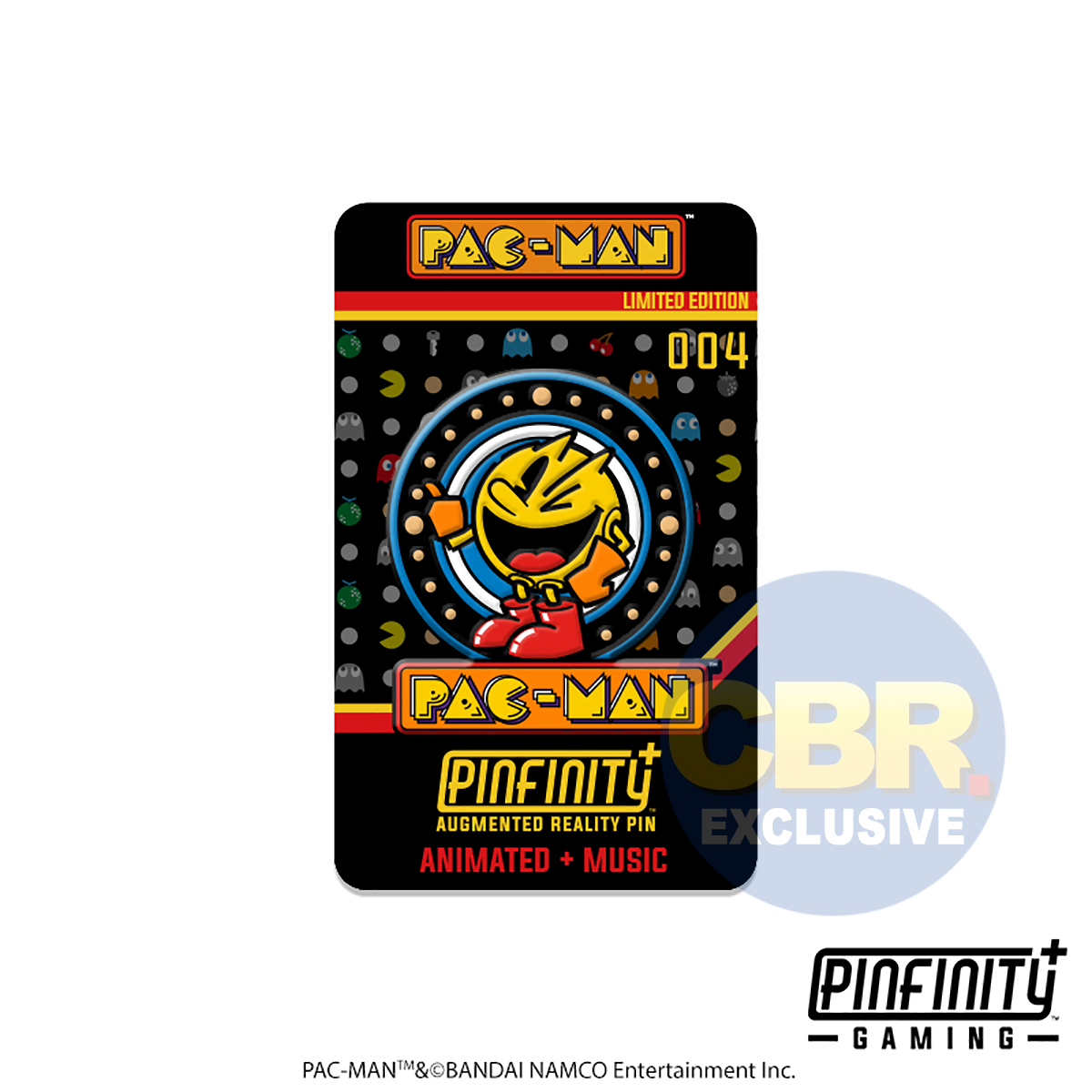 Pac-Man: Pinfinity Launches Augmented Reality Enamel Pins This December
