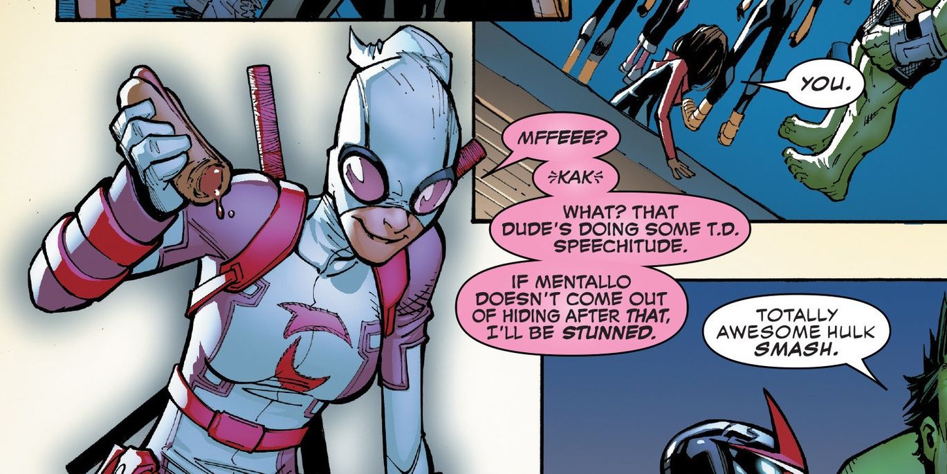 Gwenpool: 10 Most Obscure References & Jokes She Made In The Comics