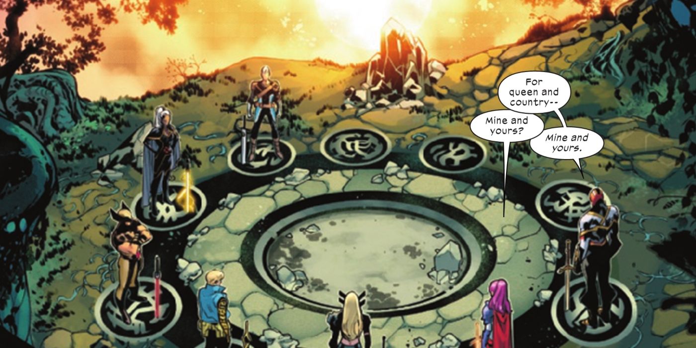 X-Men: X of Swords Gives Marvel's First Captain Britain a New Codename ...