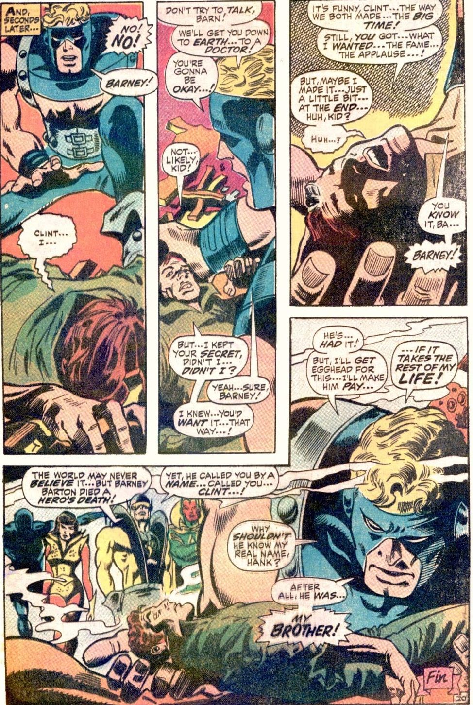 The Avengers Finally Learn Hawkeye's Real Name, Just In Time For Him to ...