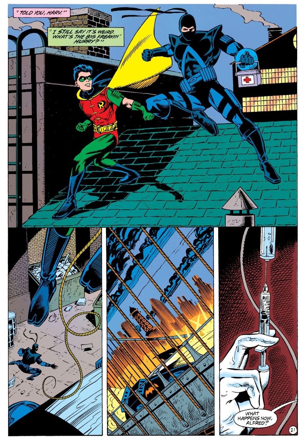 How Commissioner Gordon Reacted to the Breaking of the Bat