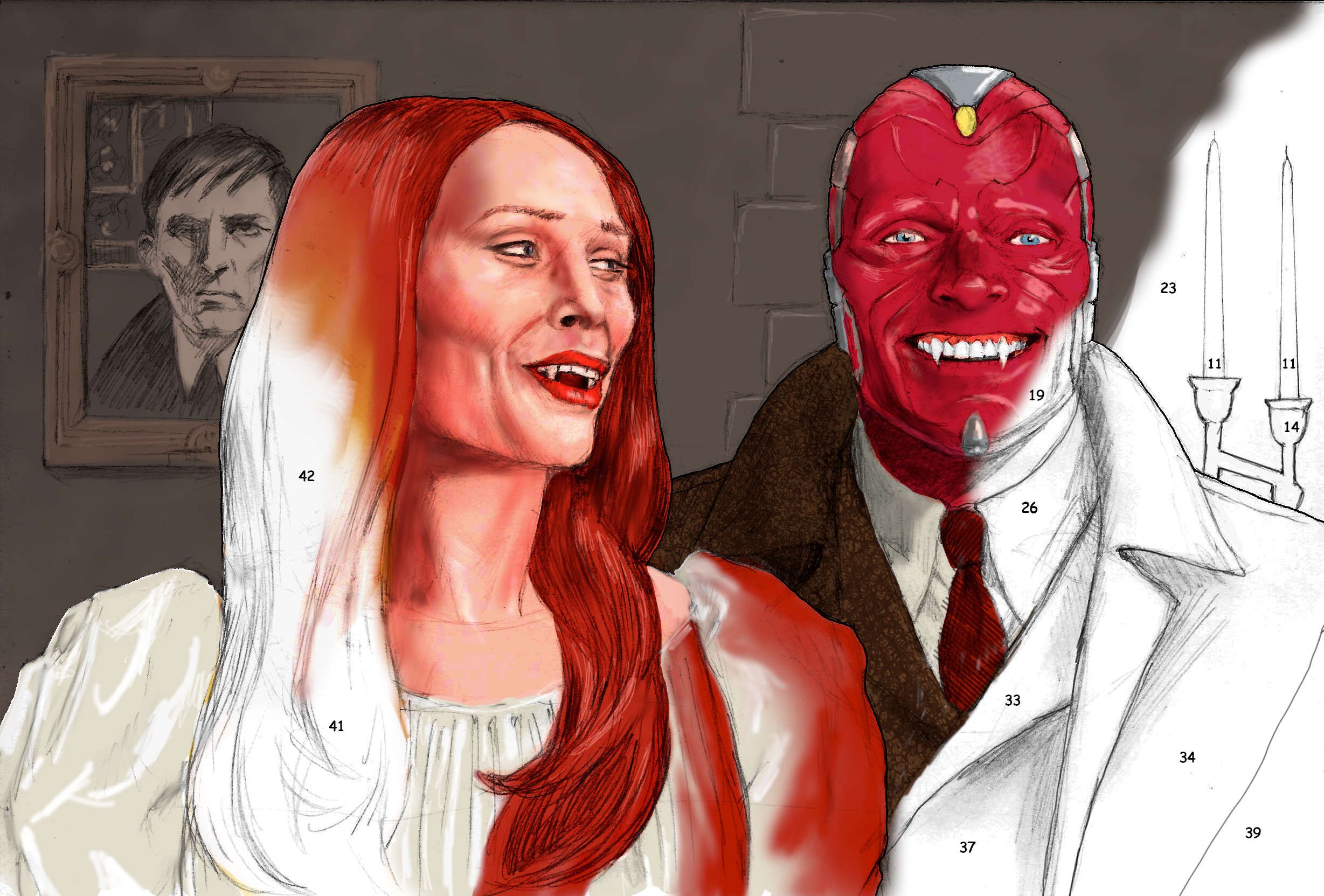 Line It Is Drawn: WandaVision Takes Over Other TV Shows