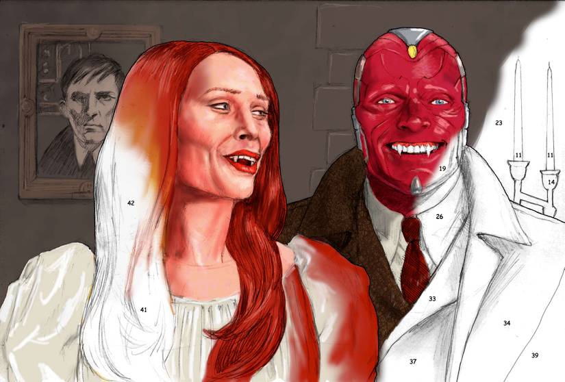 Line It Is Drawn: WandaVision Takes Over Other TV Shows