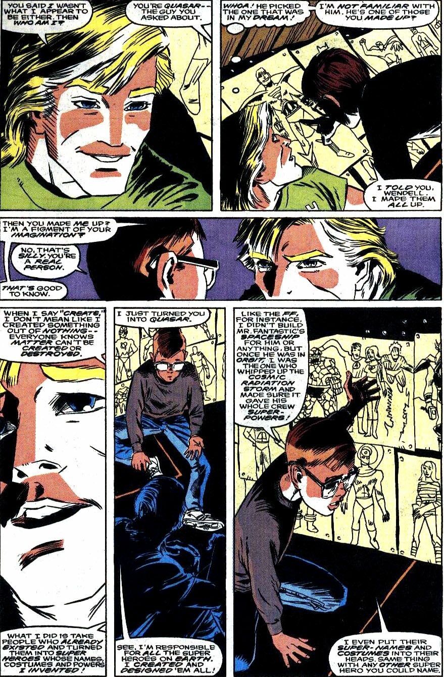 The Avengers: Quasar's Costume Change Saved the Marvel Universe