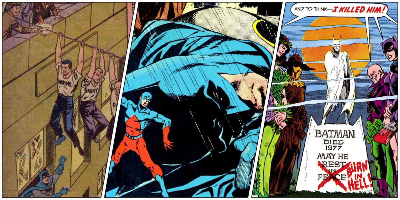 Batman: Every Comic Storyline Where Bruce Wayne Dies (Or Seems To Die)