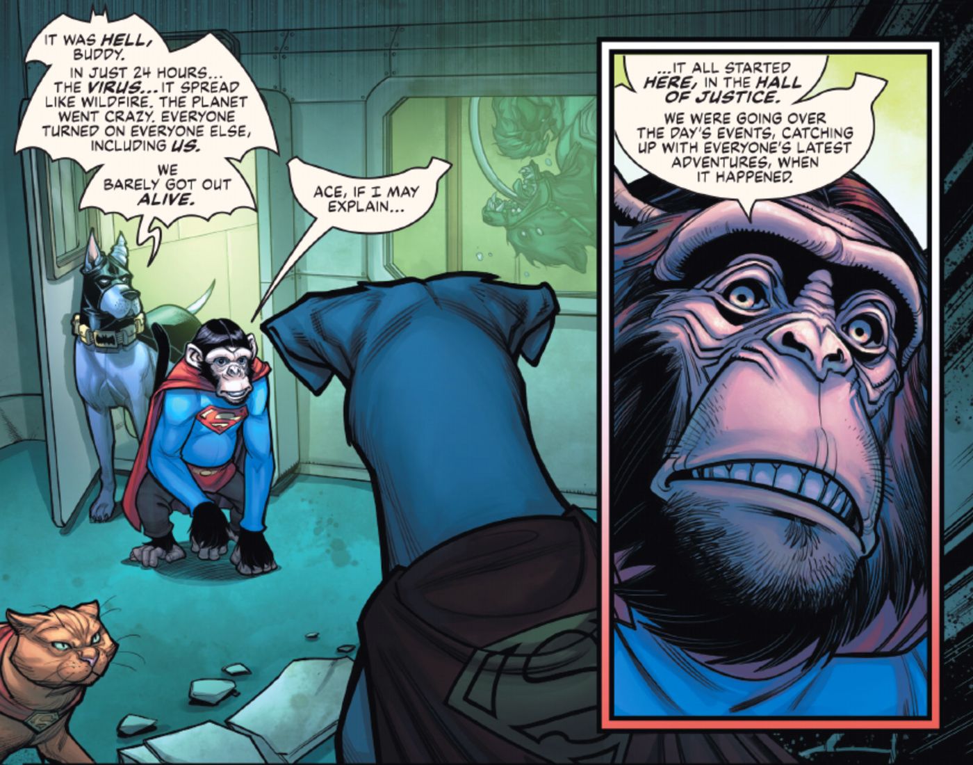 Death Metal: A Dark Multiverse World Was Saved... by a Monkey