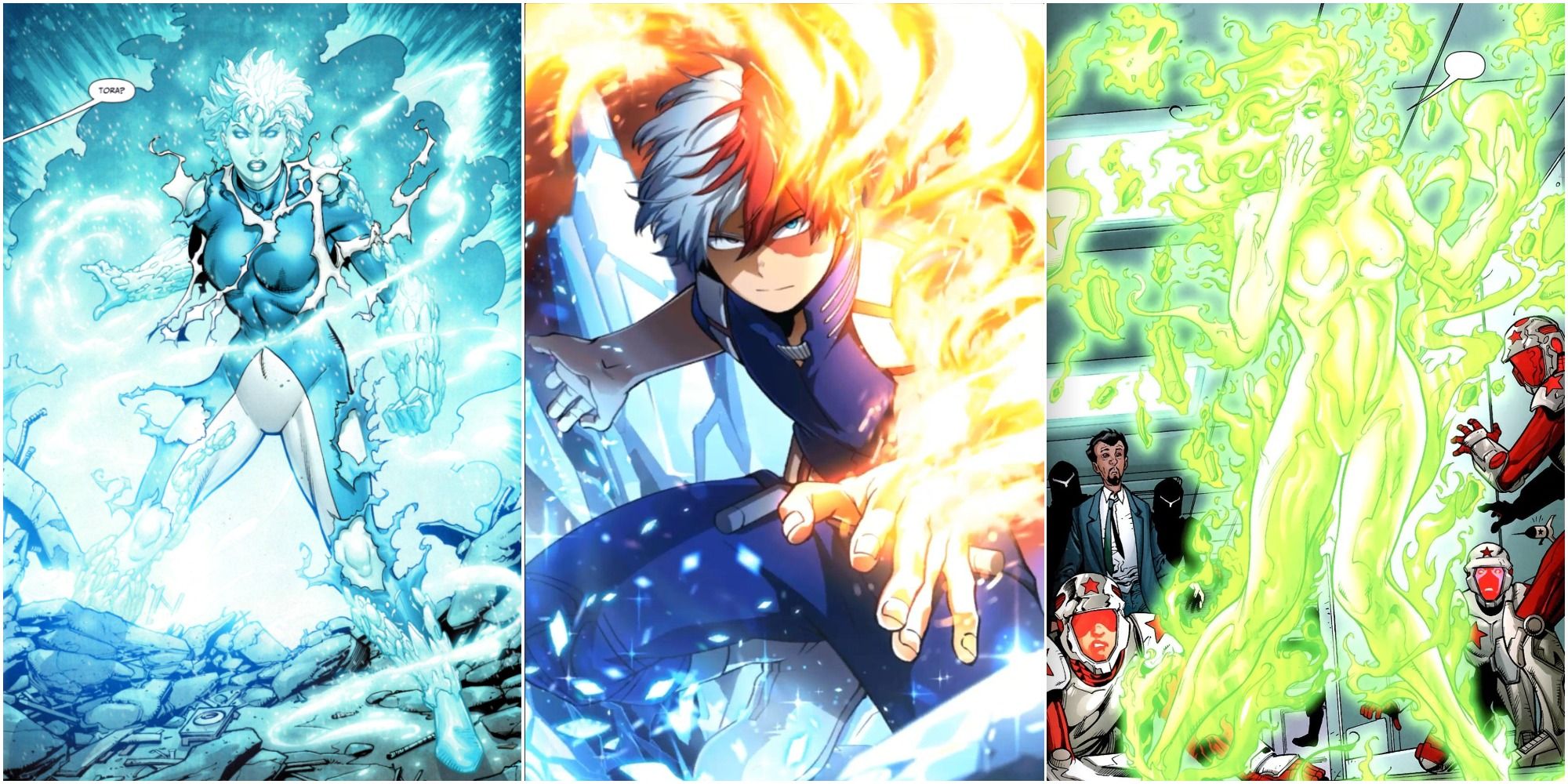 My Hero Academia: Class 1-A And DC Characters With The Same Powers
