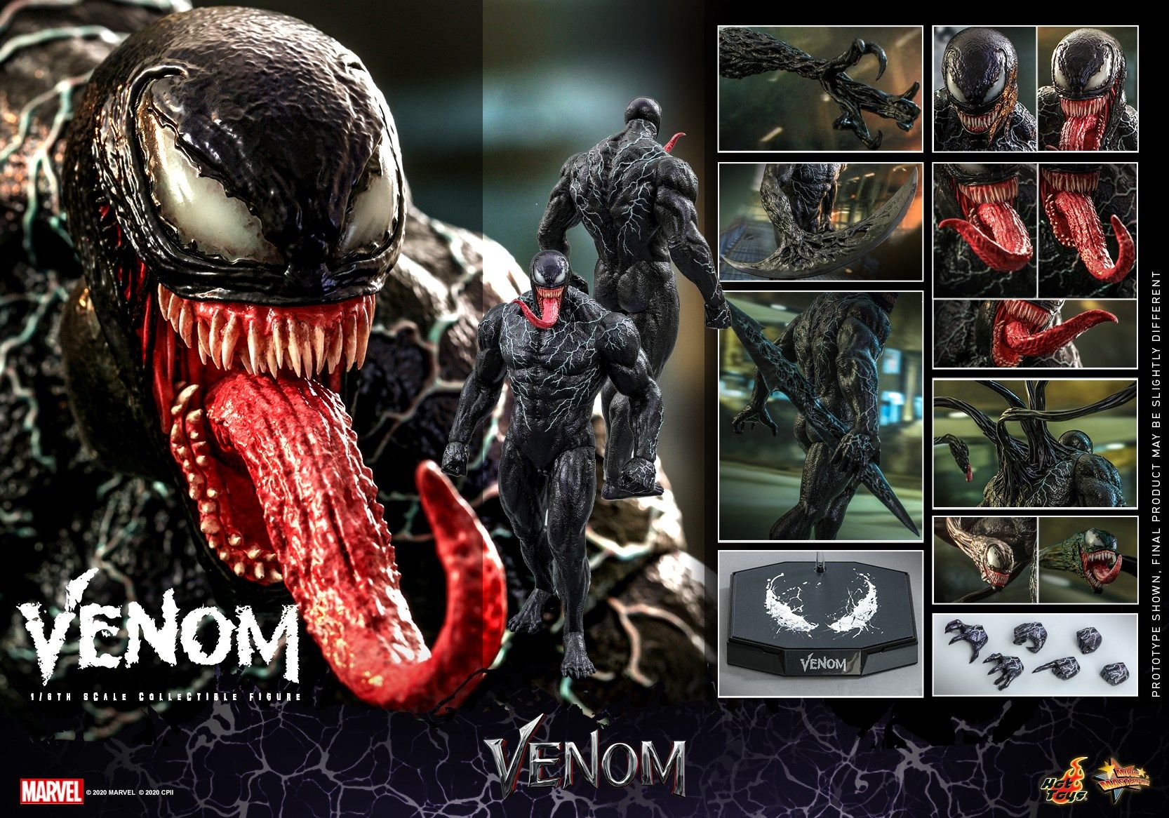 Hot Toys is Selling the Scariest Venom Figure Ever