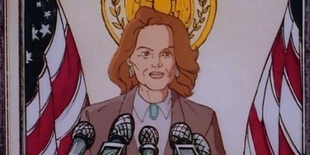 How the '90s Marvel Animated Universe Embraced TWO Clinton Presidencies