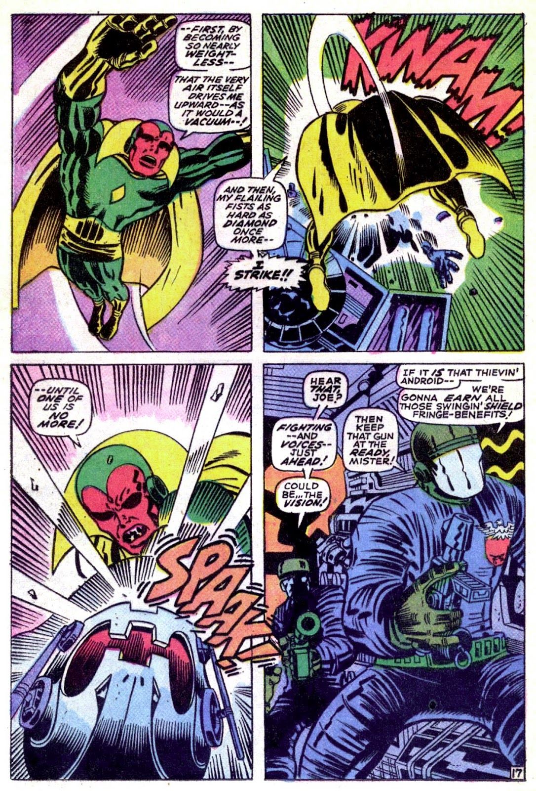 Vision Tries to Redeem Himself Against Ultron, But S.H.I.E.L.D. Doesn't ...