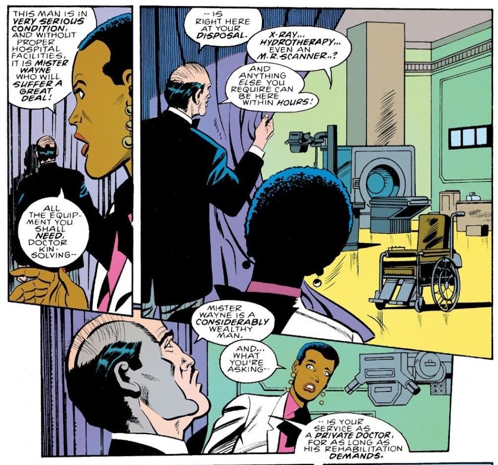 How Bruce Wayne's Broken Back Was Explained Away