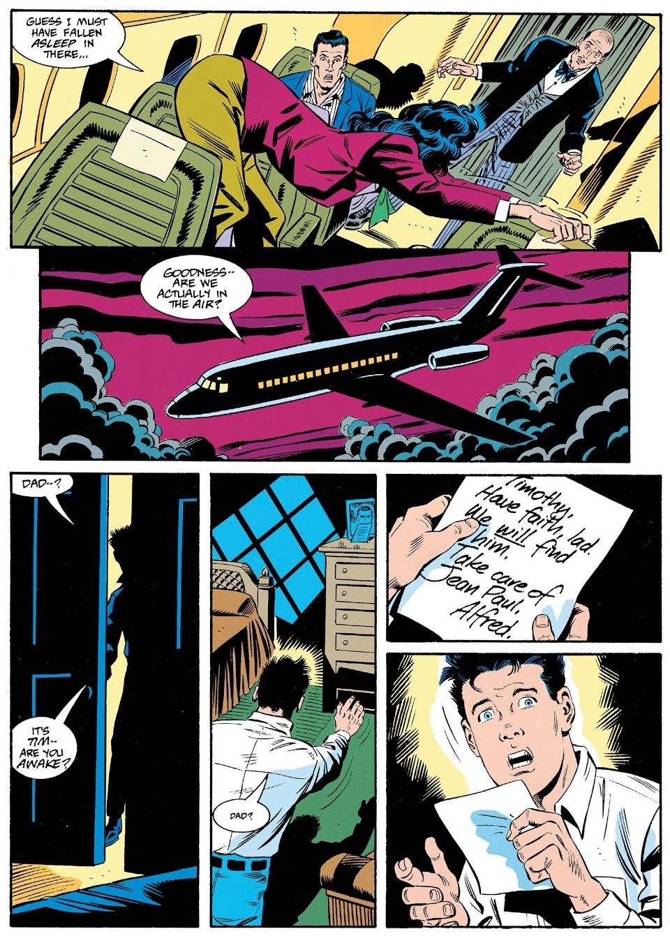 Catwoman Hitches a Ride With Bruce Wayne as Bruce Departs Knightfall