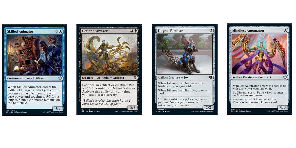 Magic: The Gathering - Building a Blue-Black Artifacts Deck in ...