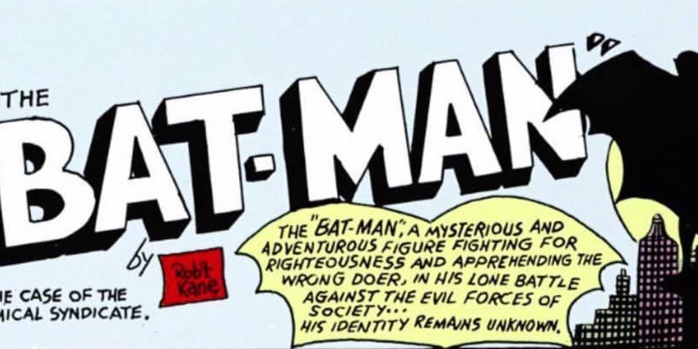 Detective Comics #27: 10 Facts You Don't Know About Batman’s First Comic