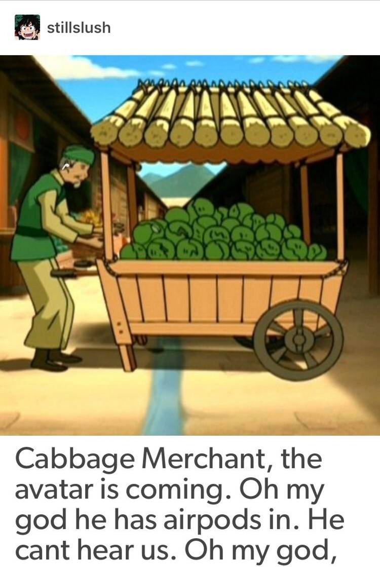 Avatar - The Last Airbender: The 10 Best Cabbage Man Memes