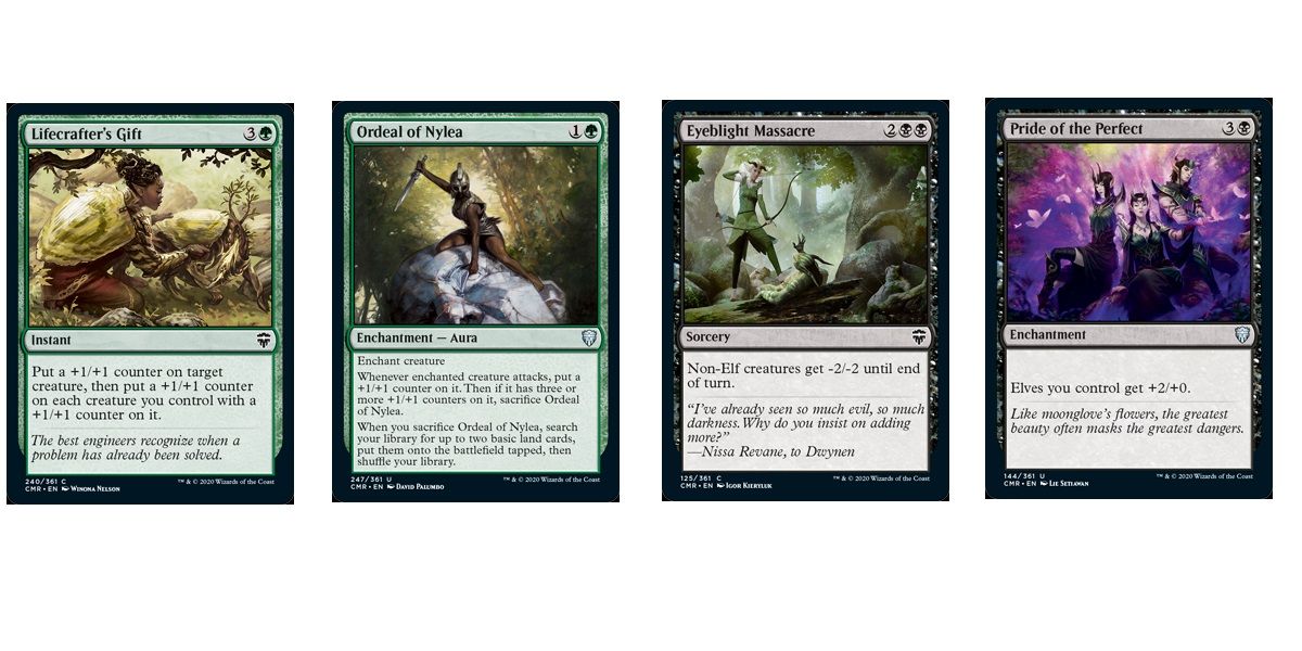 Magic: The Gathering - Building a Black-Green Elves Deck in Commander ...