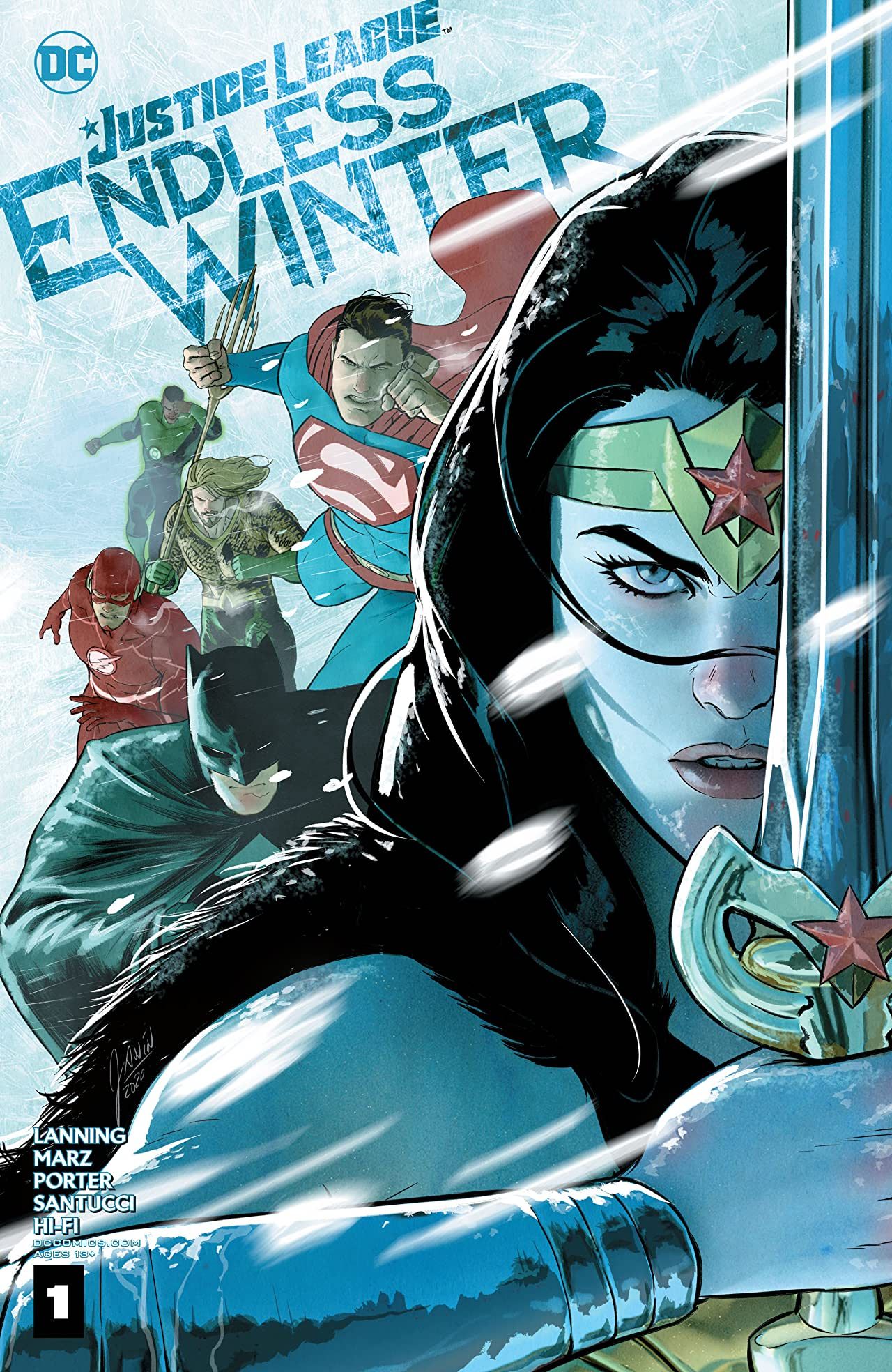 REVIEW: Justice League - Endless Winter #1 Brings Old-School, Frozen Fun