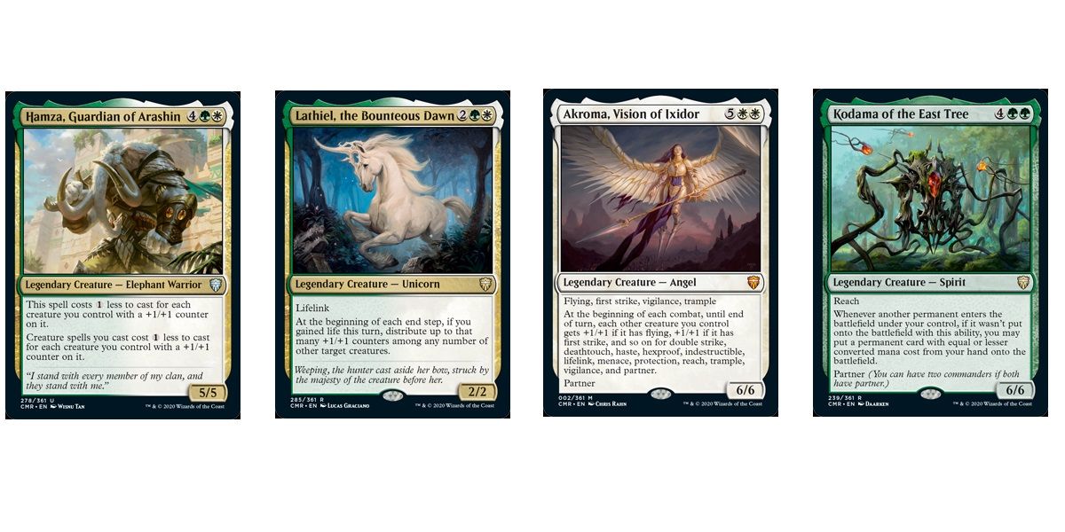 Magic: The Gathering - Building a Green-White Commander Legends Limited ...