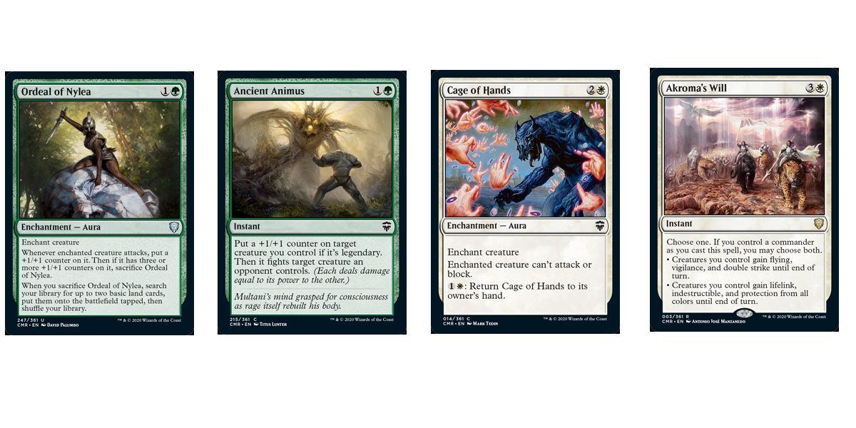 Magic: The Gathering - Building a Green-White Commander Legends Limited ...