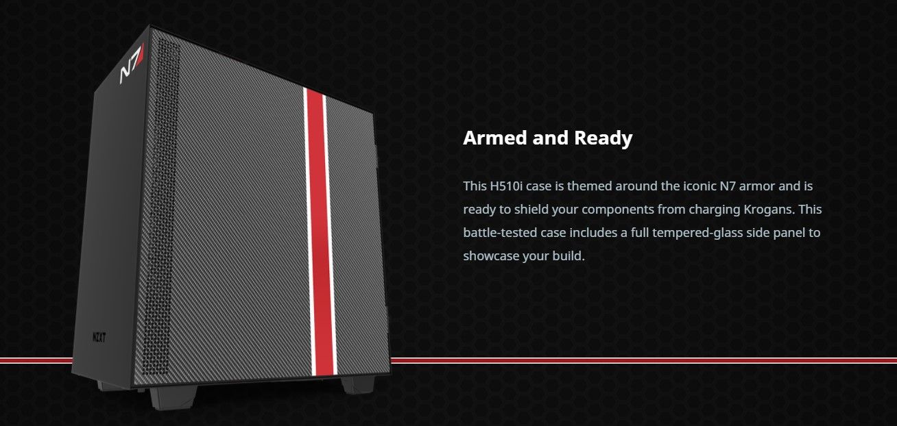 NZXT Unveils Limited Edition Mass Effect PC Case for N7 Day