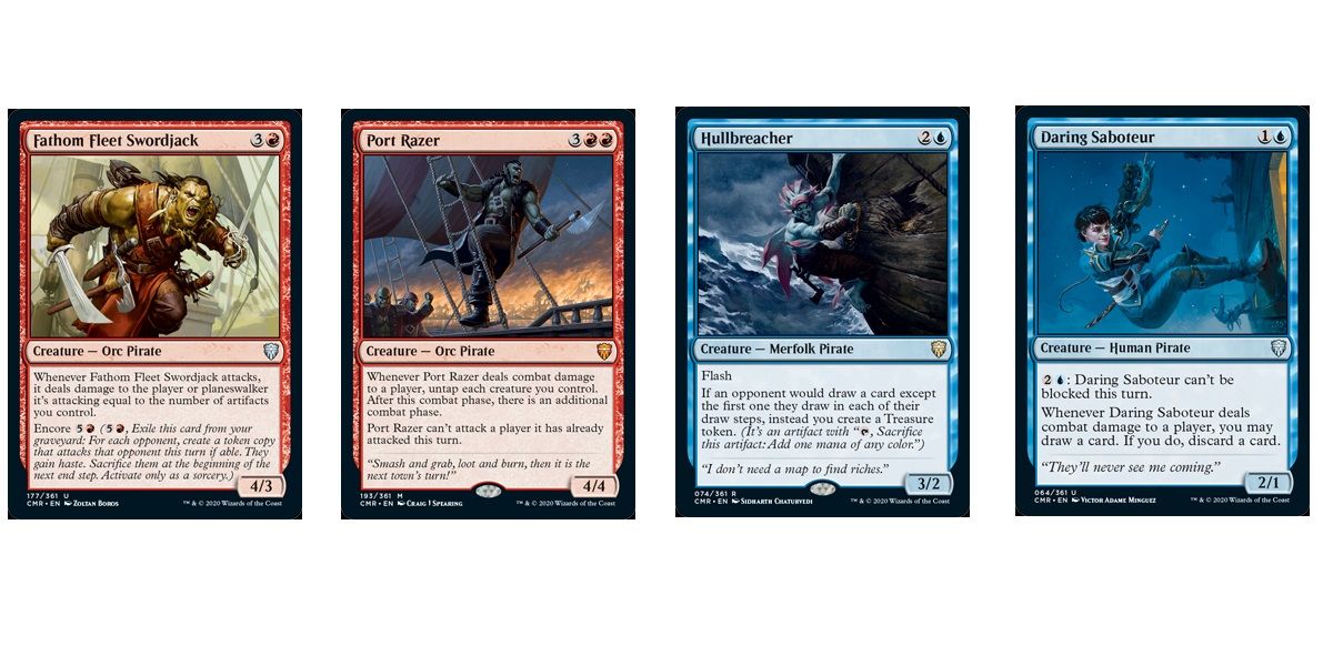 Magic: The Gathering - Building a Blue-Red Commander Legends Pirate Deck