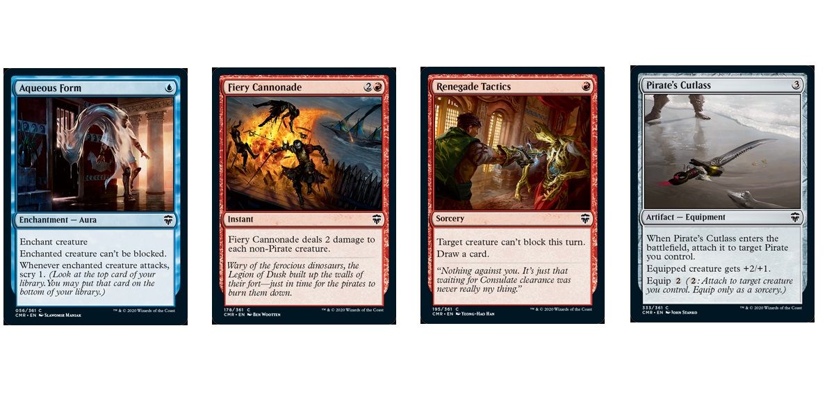 Magic: The Gathering - Building a Blue-Red Commander Legends Pirate Deck