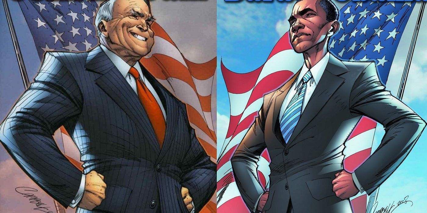 Marvel Nearly Had An In-Continuity Comic About the 2008 President Winner