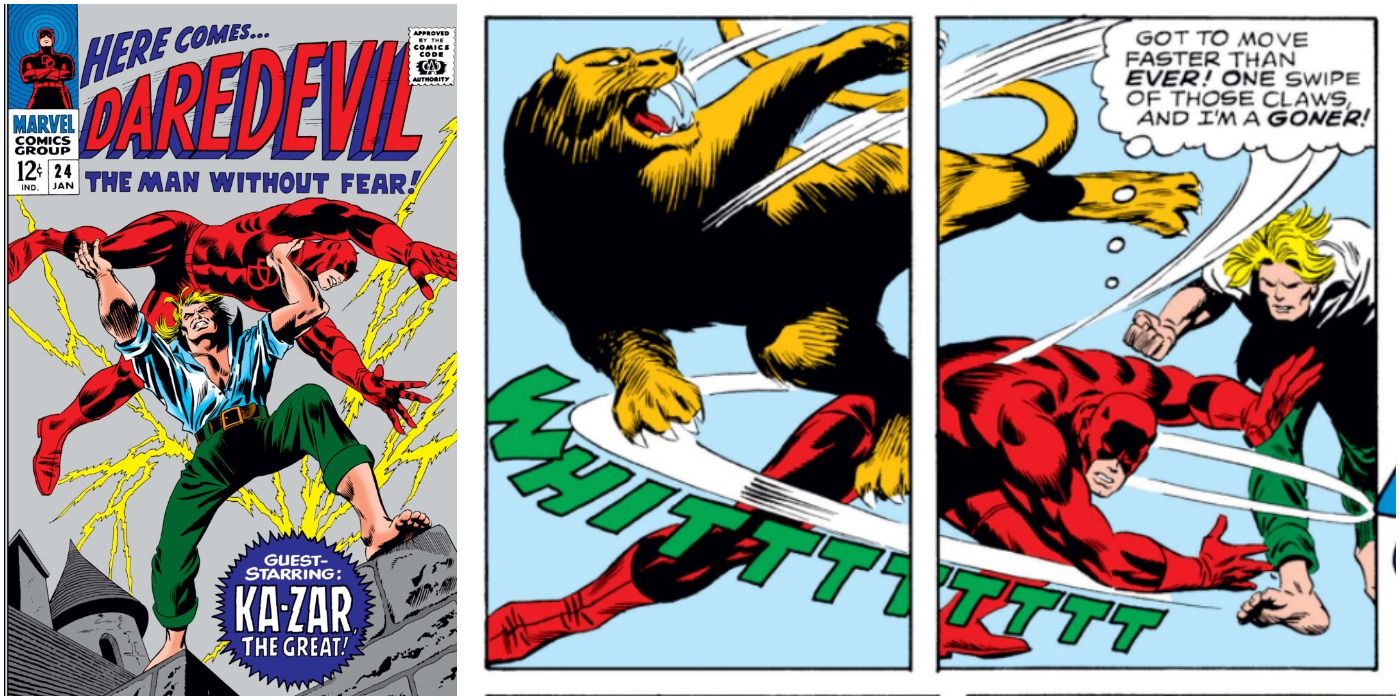 Daredevil: The Man Without Fear's First 10 Crossovers (In The Comics)