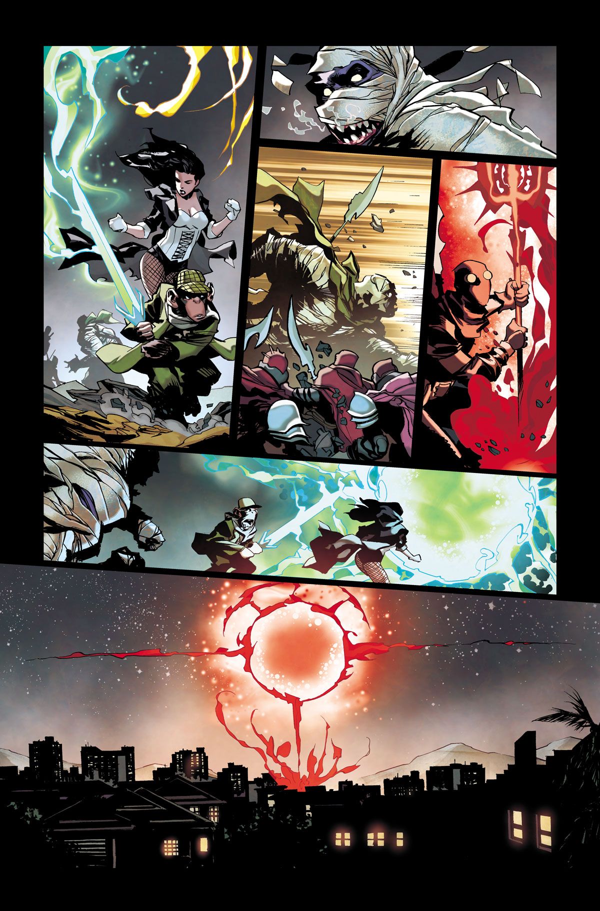 Justice League: Future State Art Debuts Demon's New Transformation