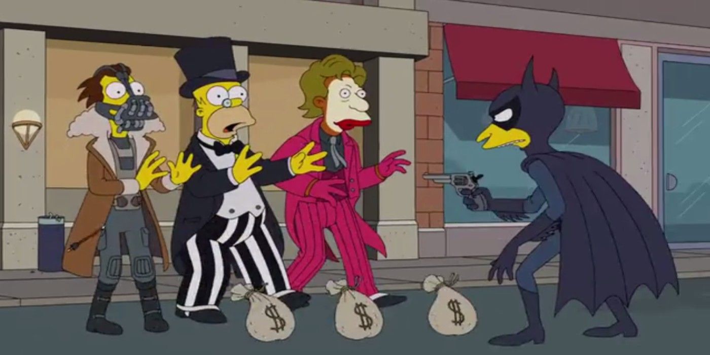 The Simpsons Claims There Are Only Two REAL Batmen