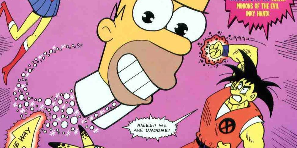 10 Best Anime References In The Simpsons