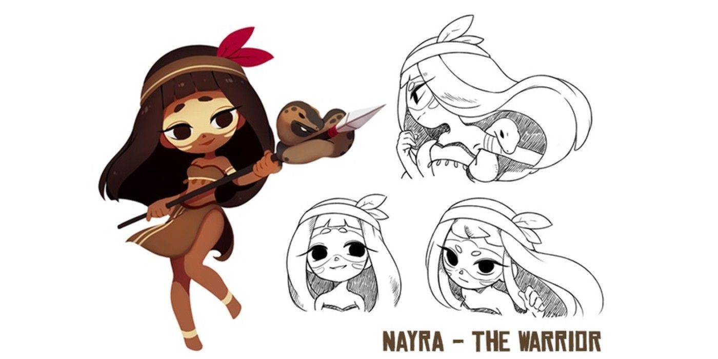 Gorgeous Hand-Drawn Beat 'em Up Tunche is Coming to Switch