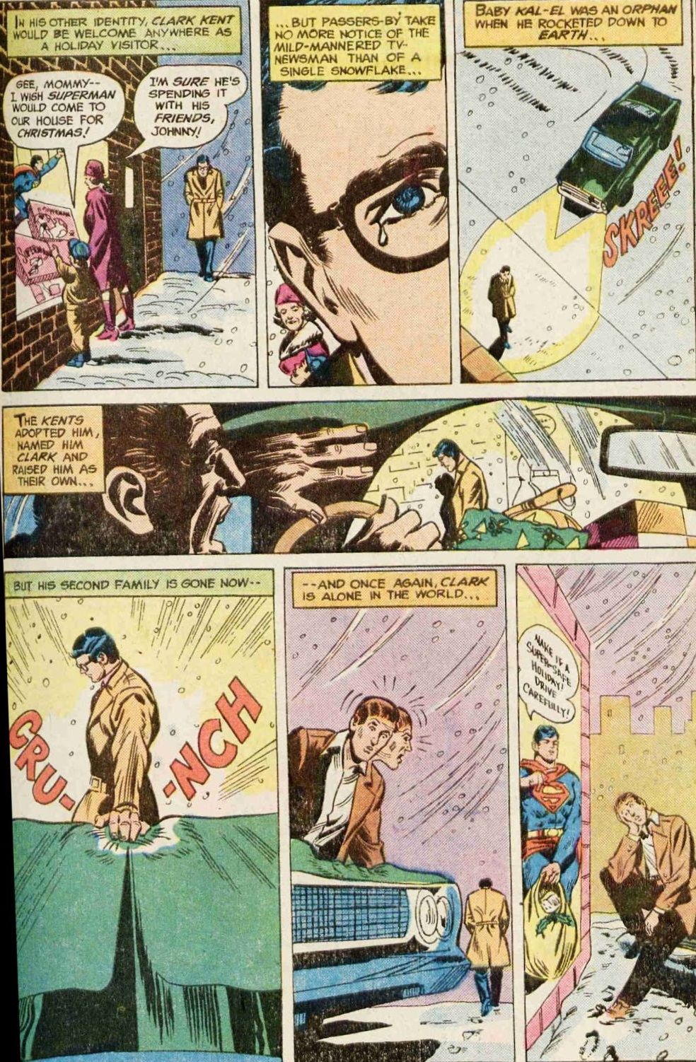 Helping Out Some Orphans Turns Around a Lonely Christmas for Clark Kent