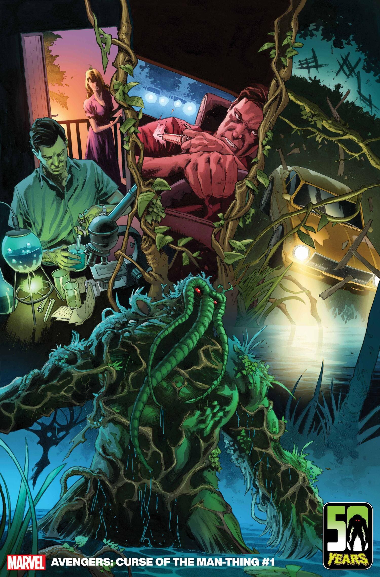 Marvel's Man-Thing Gets New Series, Variant Covers for 50th Anniversary