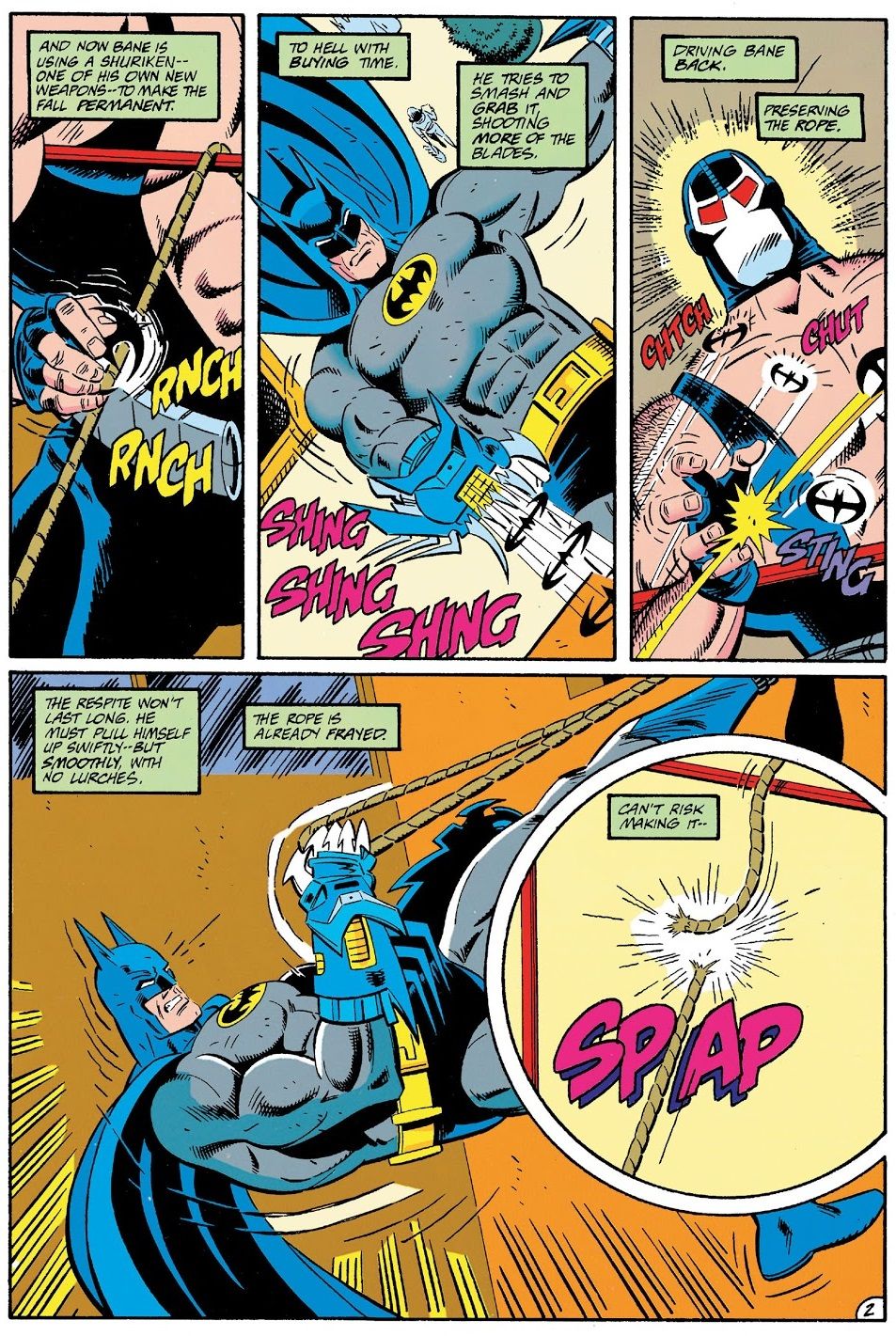 The New Batman Defies Physics to Escape From Round One Against Bane
