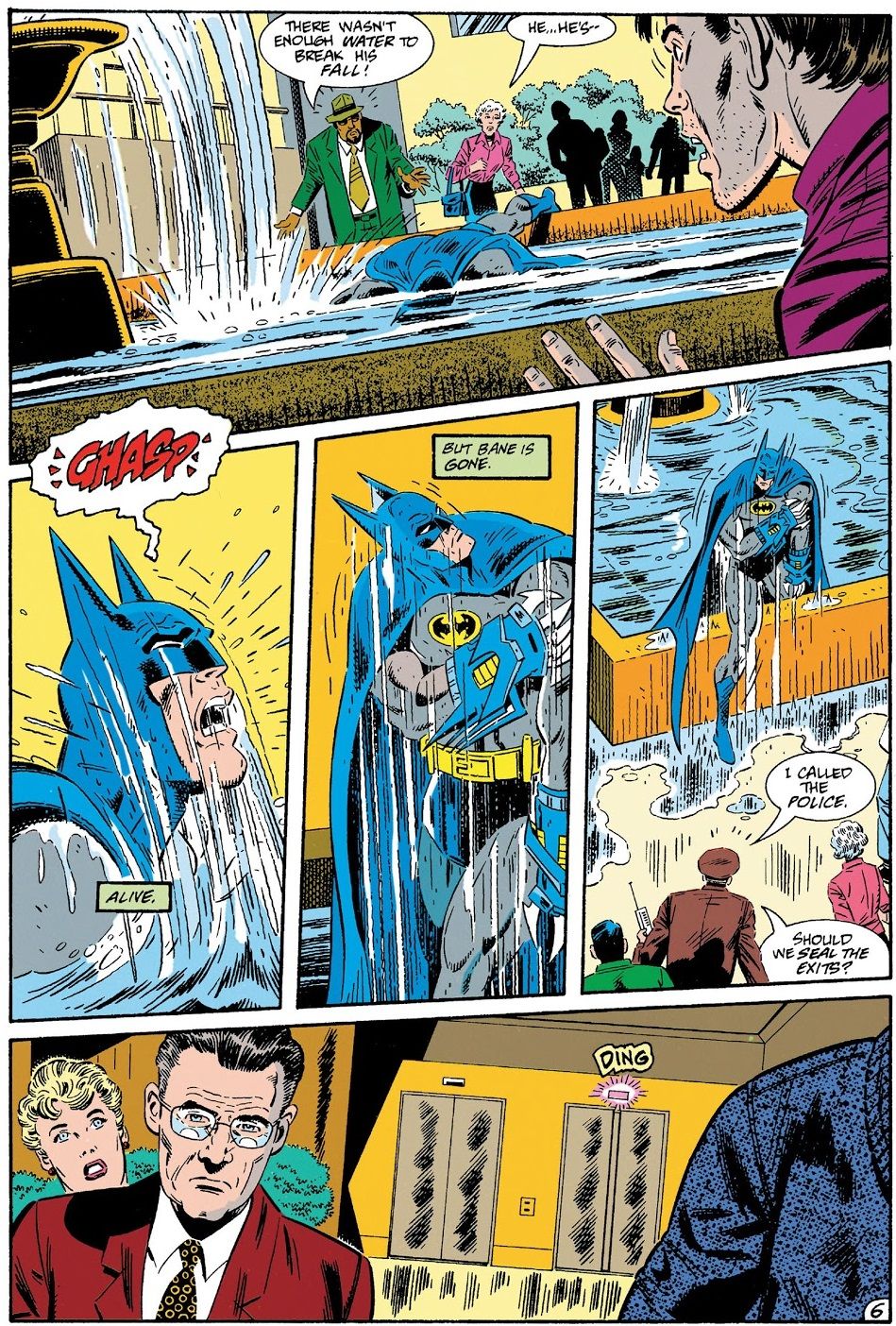 The New Batman Defies Physics to Escape From Round One Against Bane