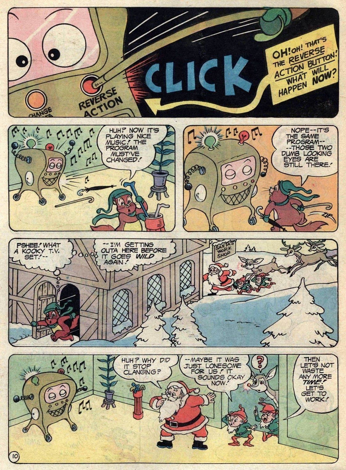 Rudolph the Red-Nosed Reindeer Helps Save Christmas Via Computers