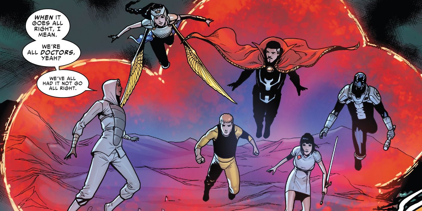 Doctor Strange: 10 Comic Teams He's Formed That Could Appear In The MCU