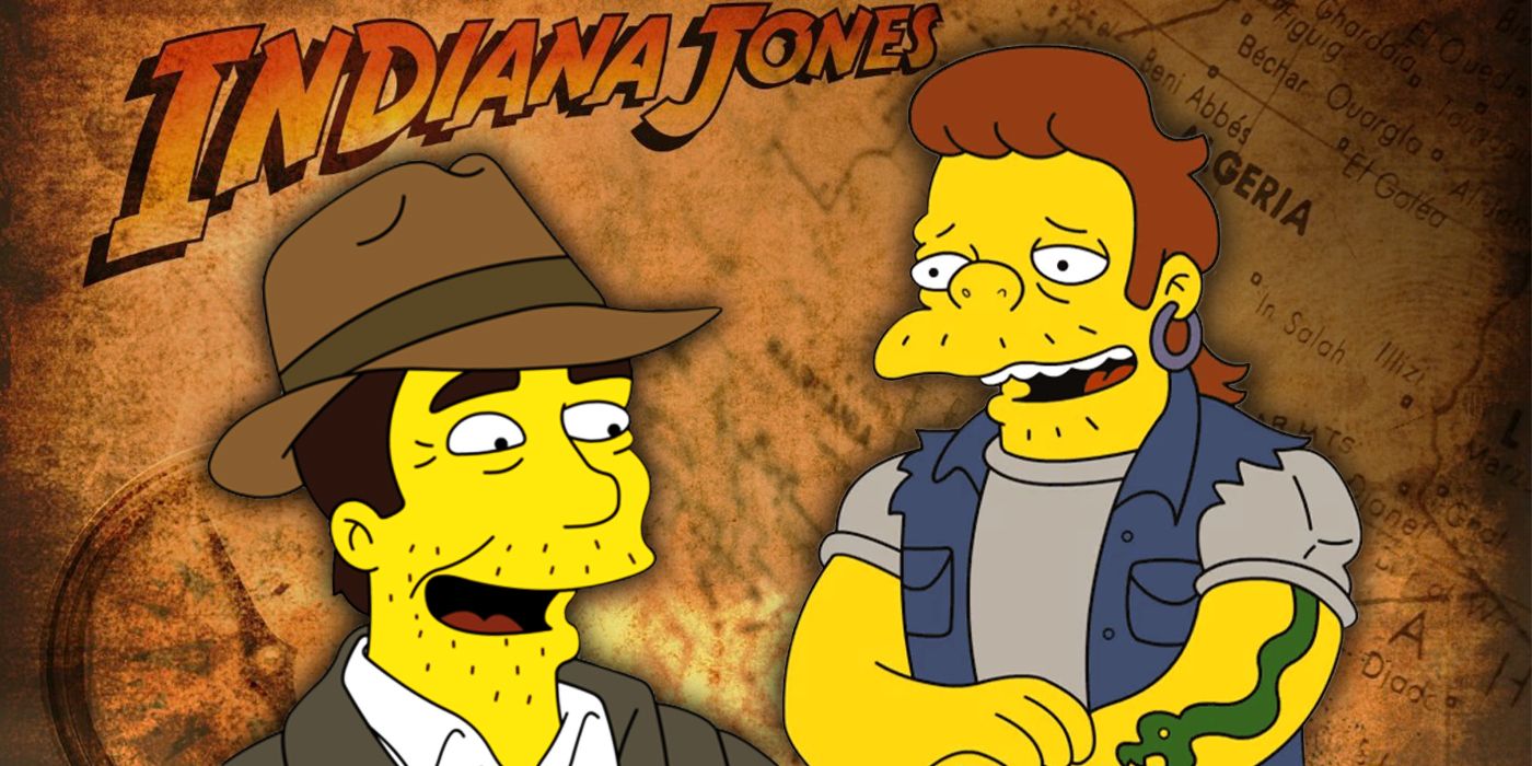 The Simpsons' Sketchiest Character Is Basically Indiana Jones
