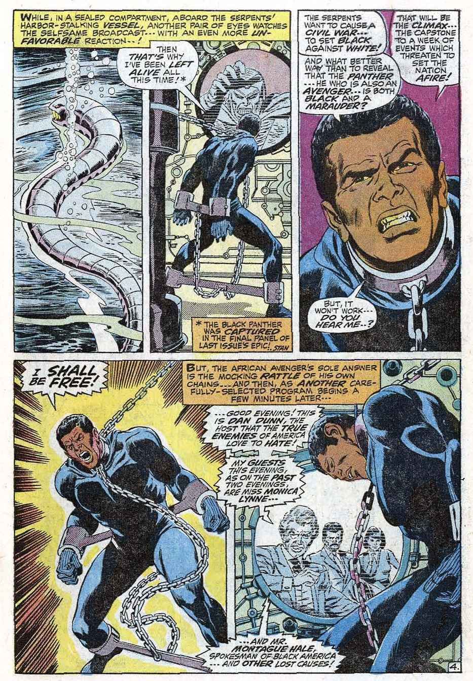 The Avengers Are Bewildered as Black Panther is Tarnished as a Criminal