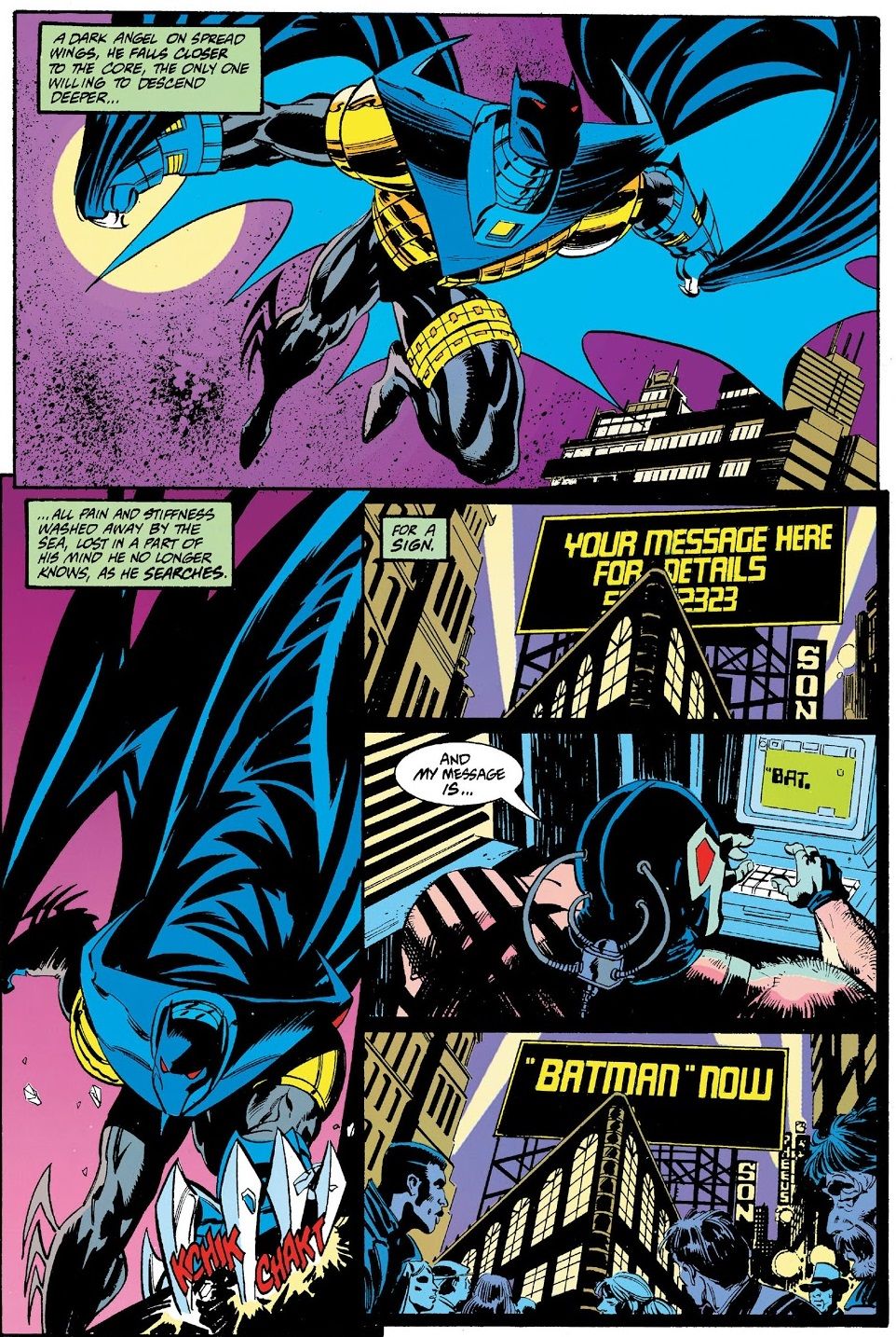 Bane Issues a Bold Challenge as the New Batman Debuts His New Armor