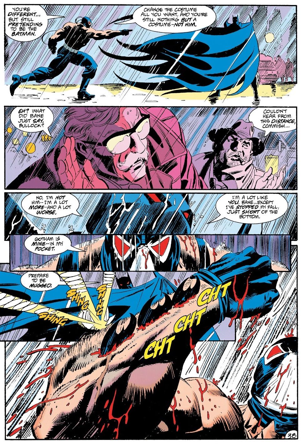 Bane Issues a Bold Challenge as the New Batman Debuts His New Armor