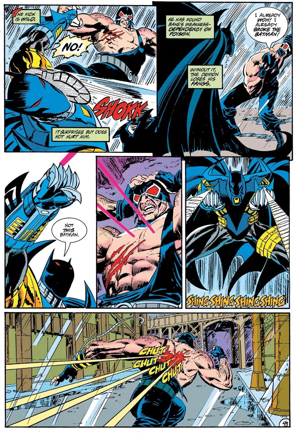 Bane Issues a Bold Challenge as the New Batman Debuts His New Armor