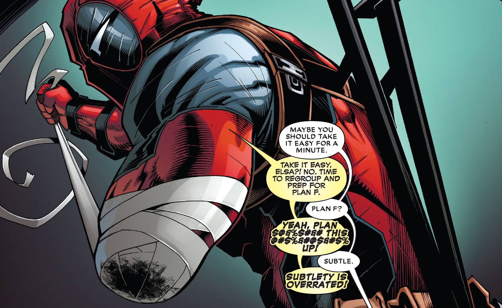 Deadpool Just Saved His Life by Cutting Off His Arm
