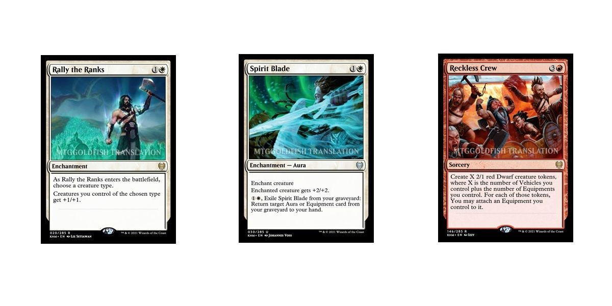 Magic: The Gathering - Kaldheim's New Red, White & Green Cards Equip ...